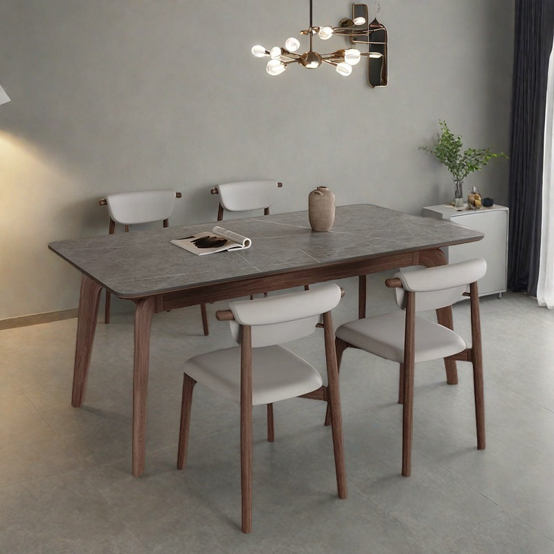 A Zoetic Home High-end modern simple dining table and chairs | Wayfair