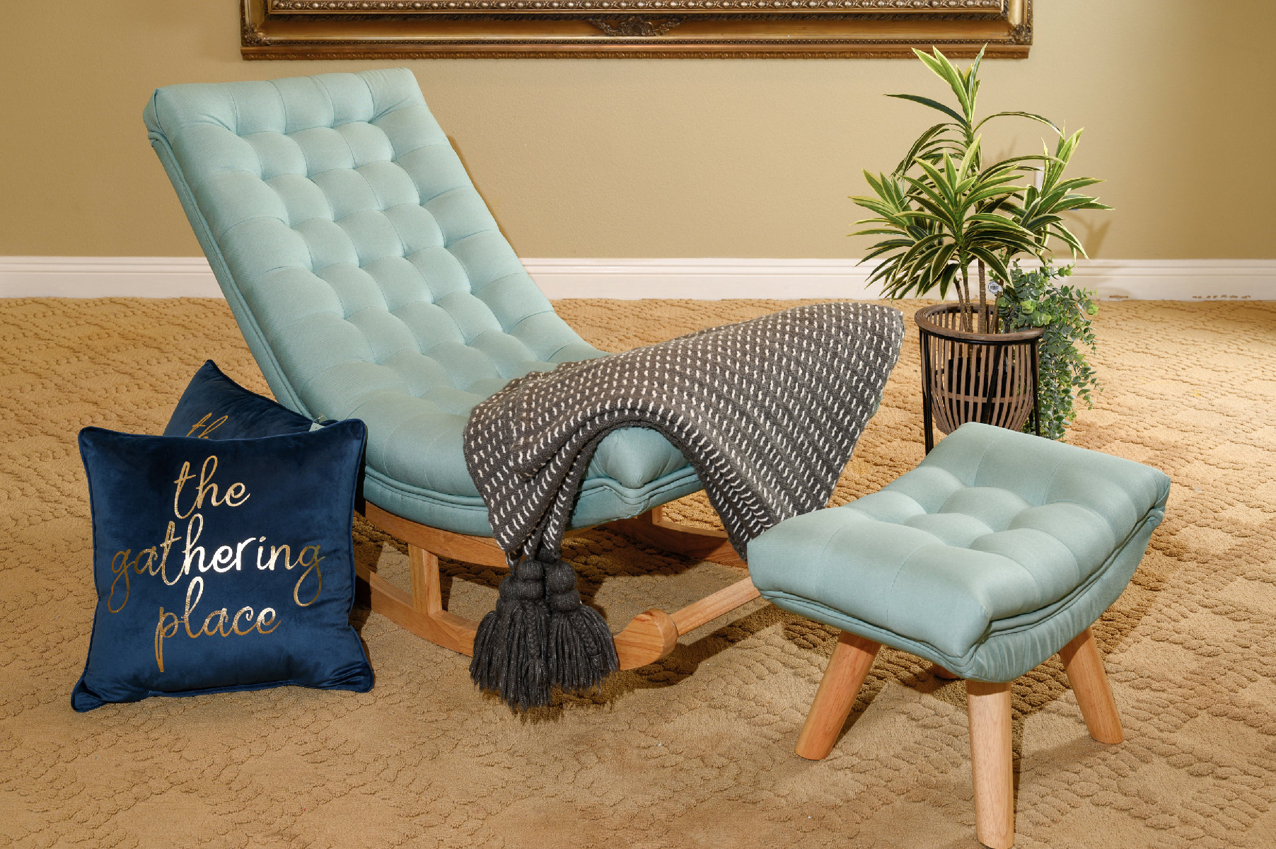 Corrigan Studio® Manton Rocking Chair & Reviews | Wayfair