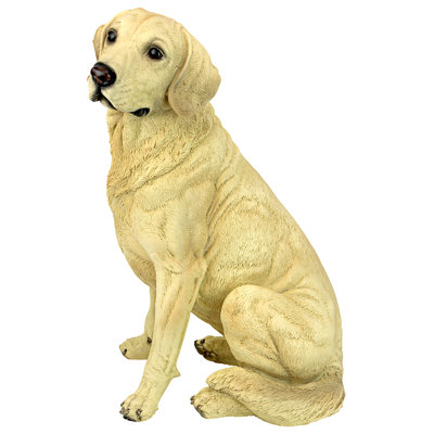 Design Toscano Golden Labrador Retriever Dog Figurine & Reviews | Wayfair