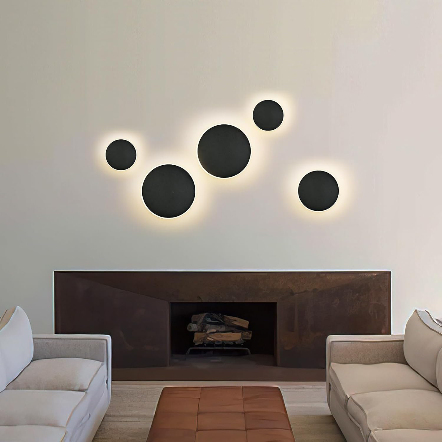 Orren Ellis Rechargeable Battery Operated Wall Sconces With Wireless ...