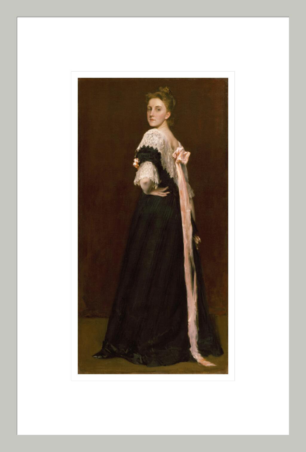 1000Museums Lydia Field Emmet by William Merritt Chase -Framed Giclee ...