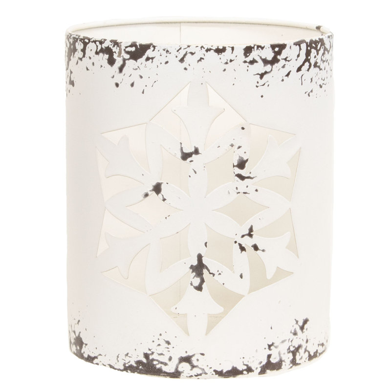 The Holiday Aisle® 3/Set, Distressed Metal Snowflake Buckets | Wayfair