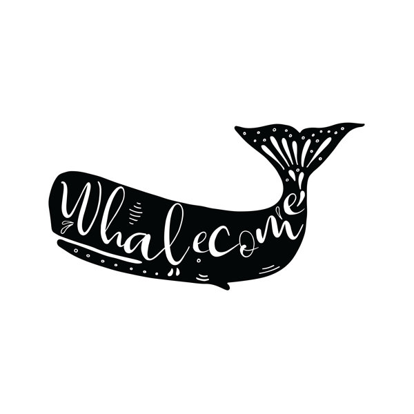 House of Hampton Whalecome Welcome Whale | Wayfair.co.uk