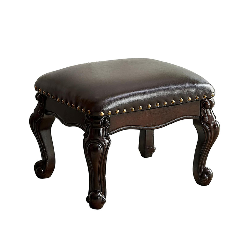 Charlton Home Domash Upholstered Ottoman | Wayfair