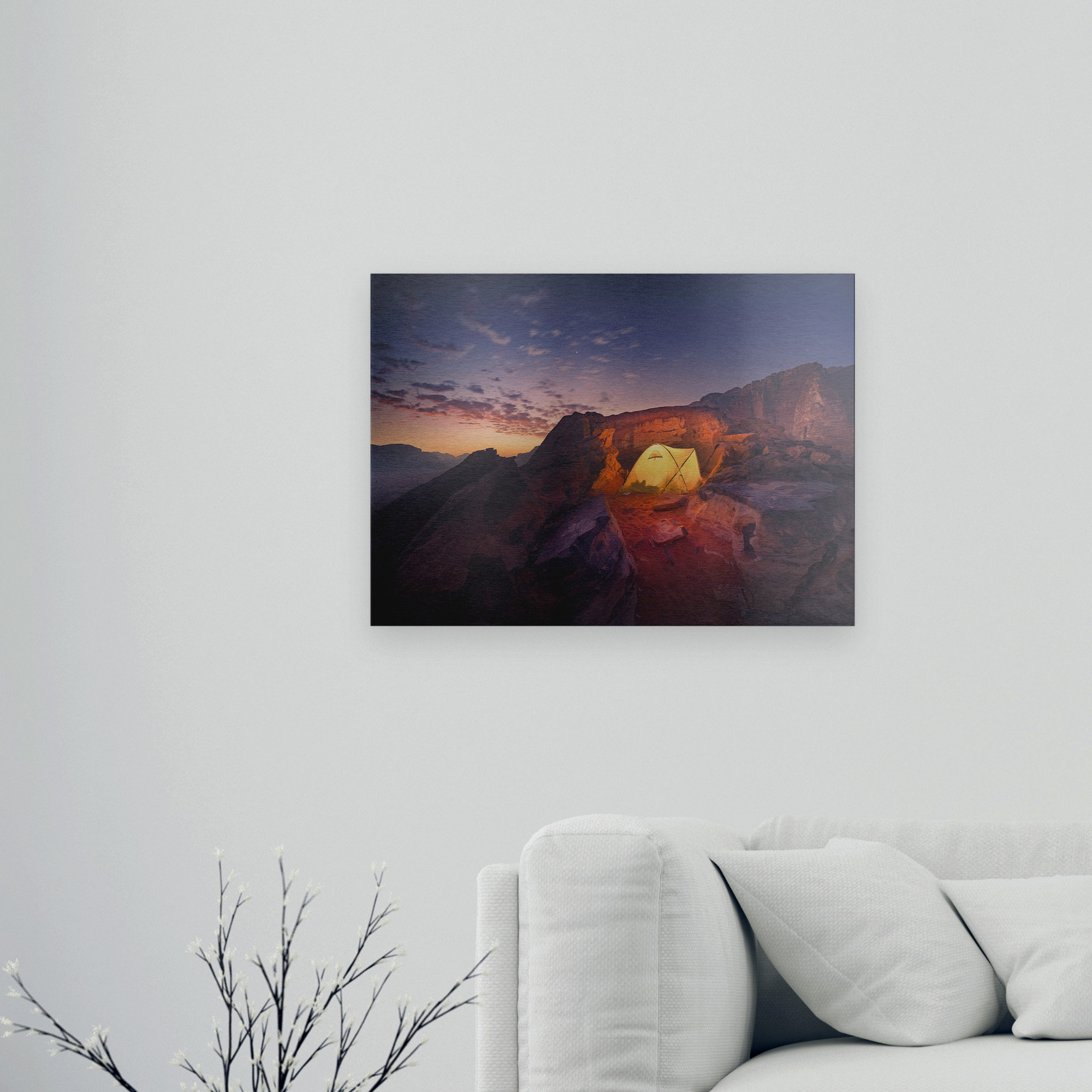 Trademark Fine Art Bison In The Snow by Debbie Hunt - Wayfair Canada