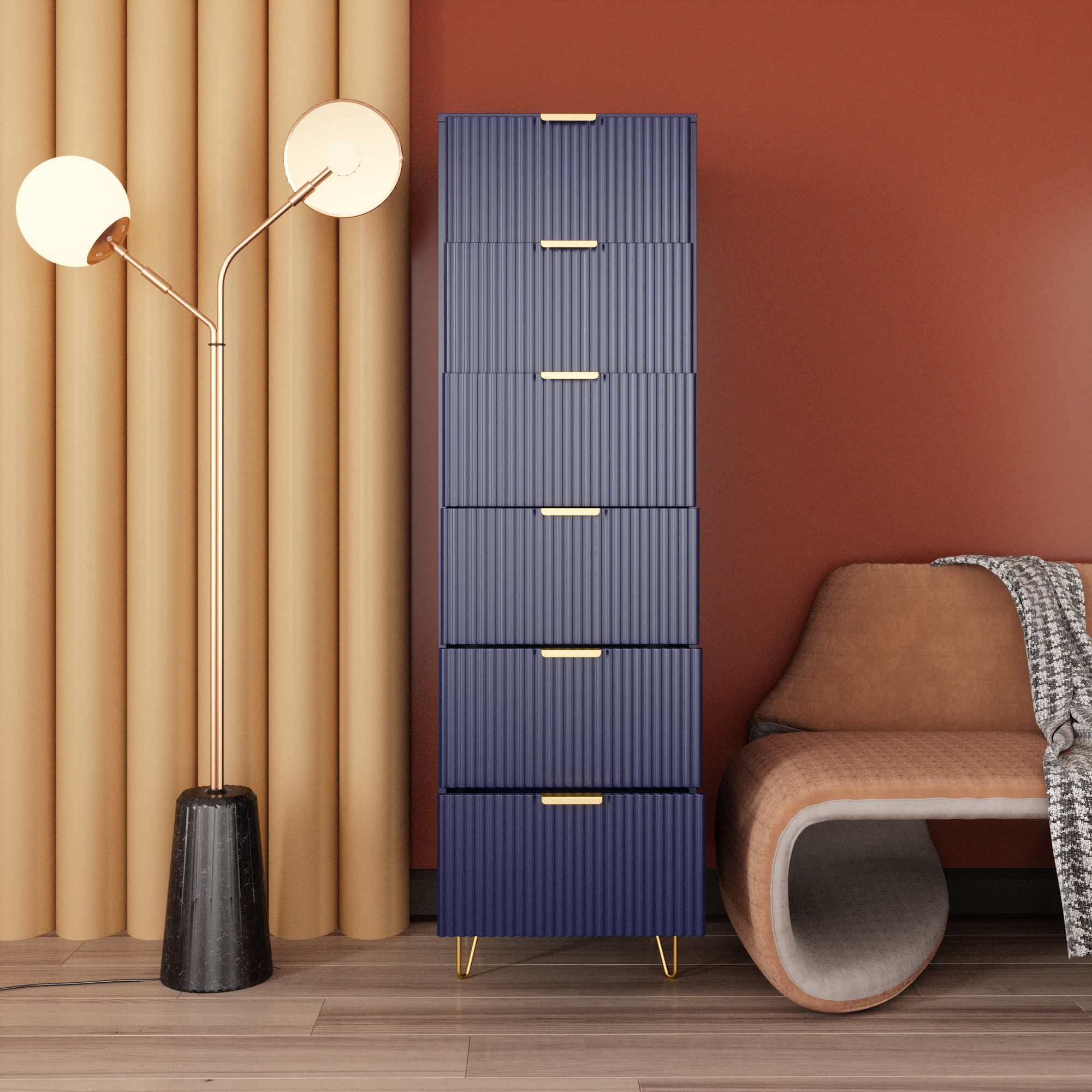 Mercer41 Scannell 6 - Drawer Dresser & Reviews | Wayfair