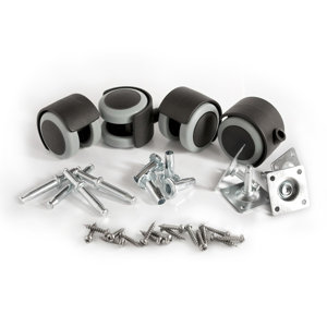 Slipstick 2" Floor-Protecting Rubber Caster Wheel with Stem & Reviews ...