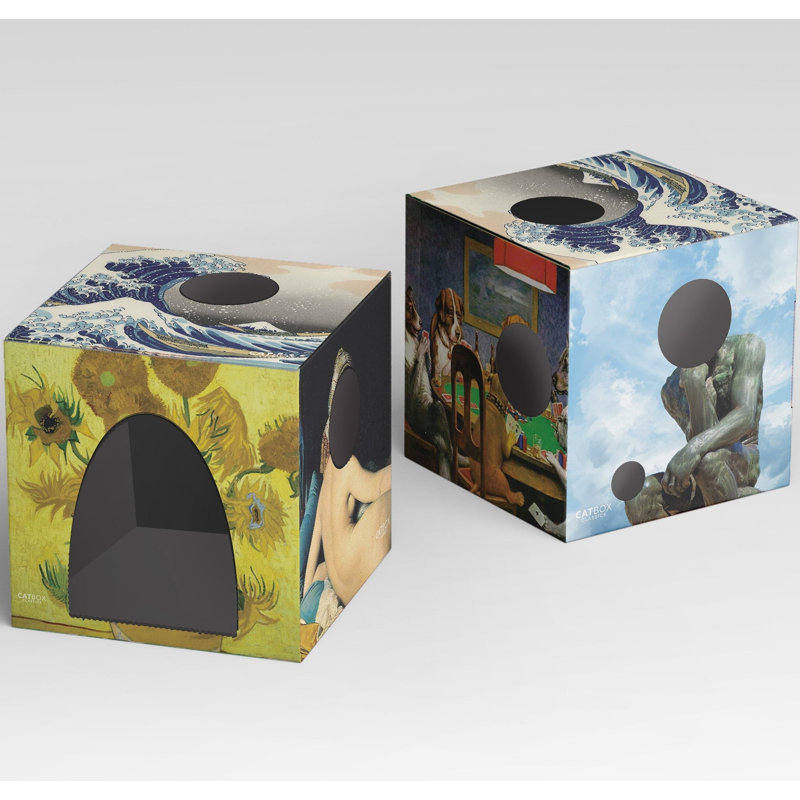 Tucker Murphy Pet™ Crysania 14" Meow Masterpieces Cat Condo | Wayfair