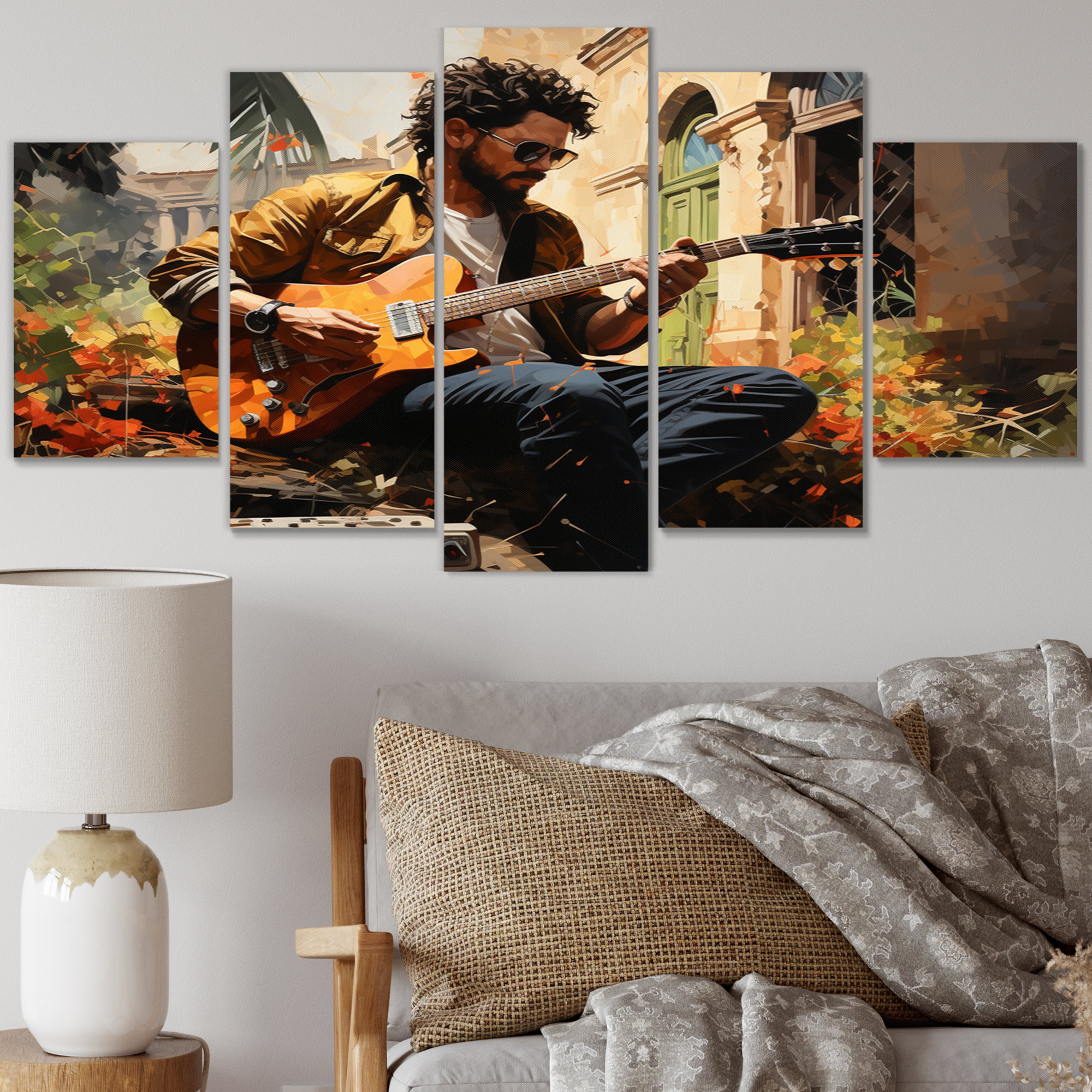 Trent Austin Design® Music Reggae Vibes II - Music Wall Art Print - 5 ...