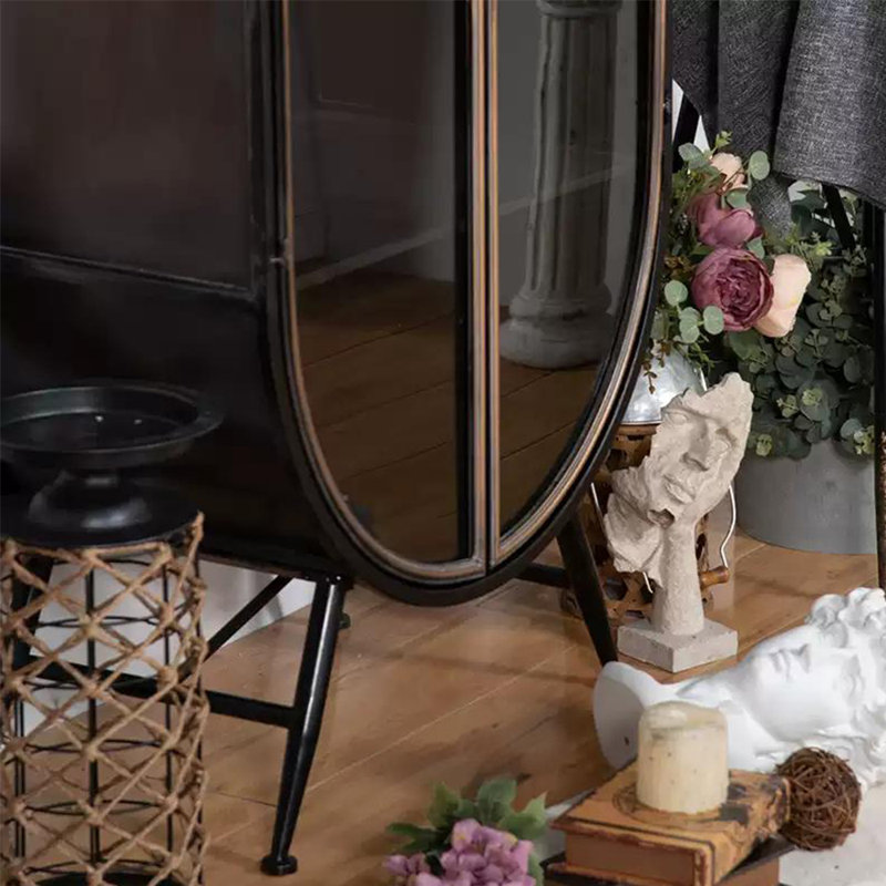 Parttlion American retro industrial style iron bookcase | Wayfair