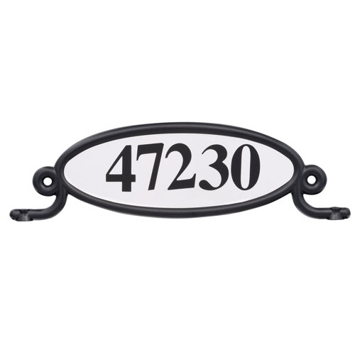 Architectural Mailboxes Plastic Address Plaque & Reviews | Wayfair