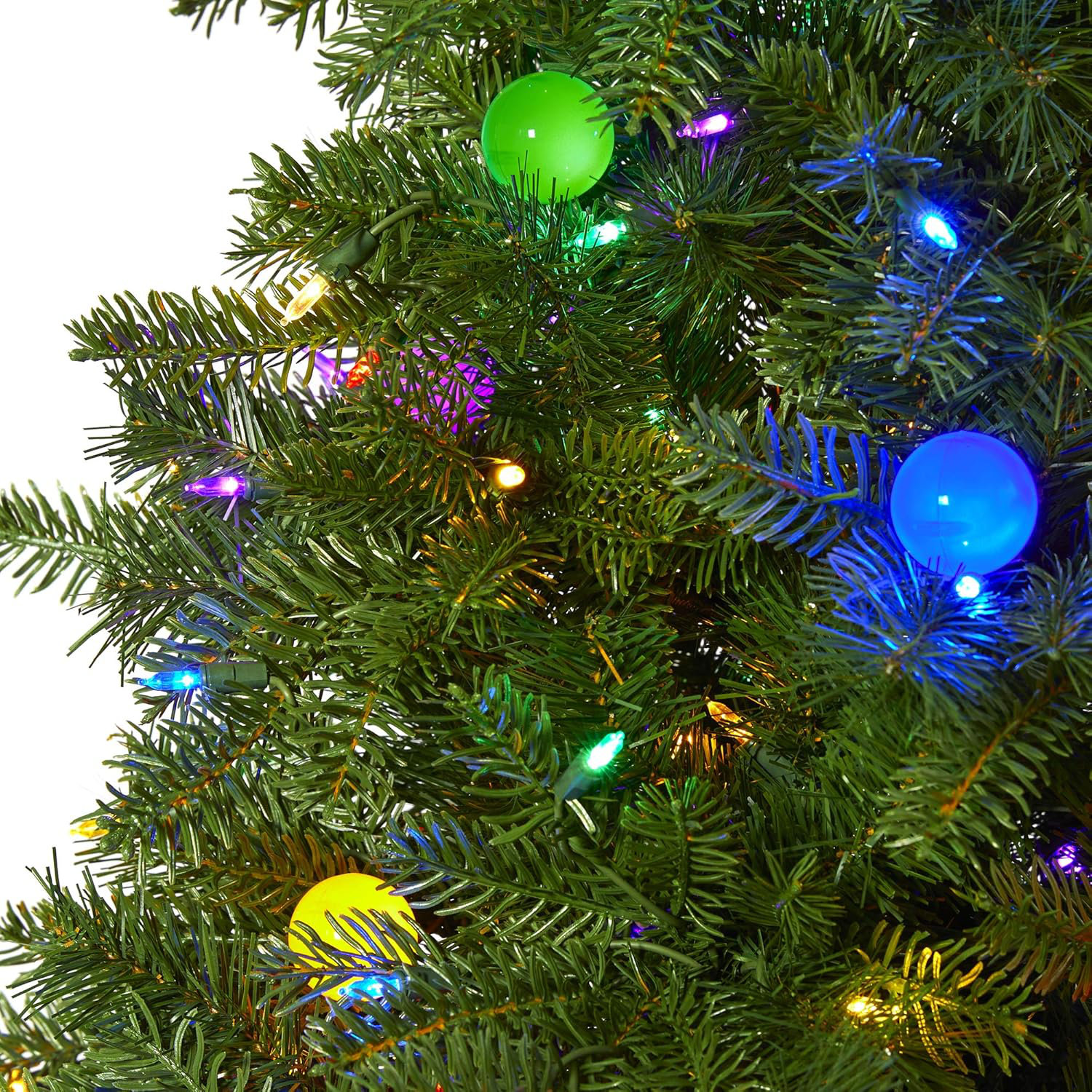 Canora Grey Montana Mountain Fir Artificial Christmas Tree Multi Color ...