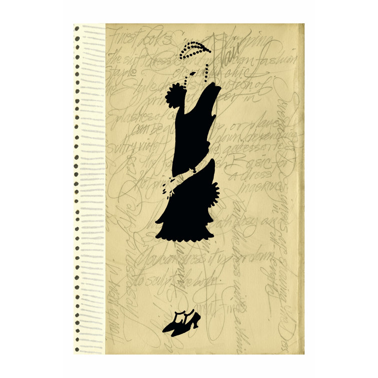 Mercer41 Flapper Fashion III by Elissa Della-Piana - Wrapped Canvas Art ...
