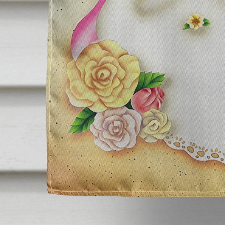 Caroline's Treasures Double Sided 40'' H x 28'' W Polyester Wedding ...