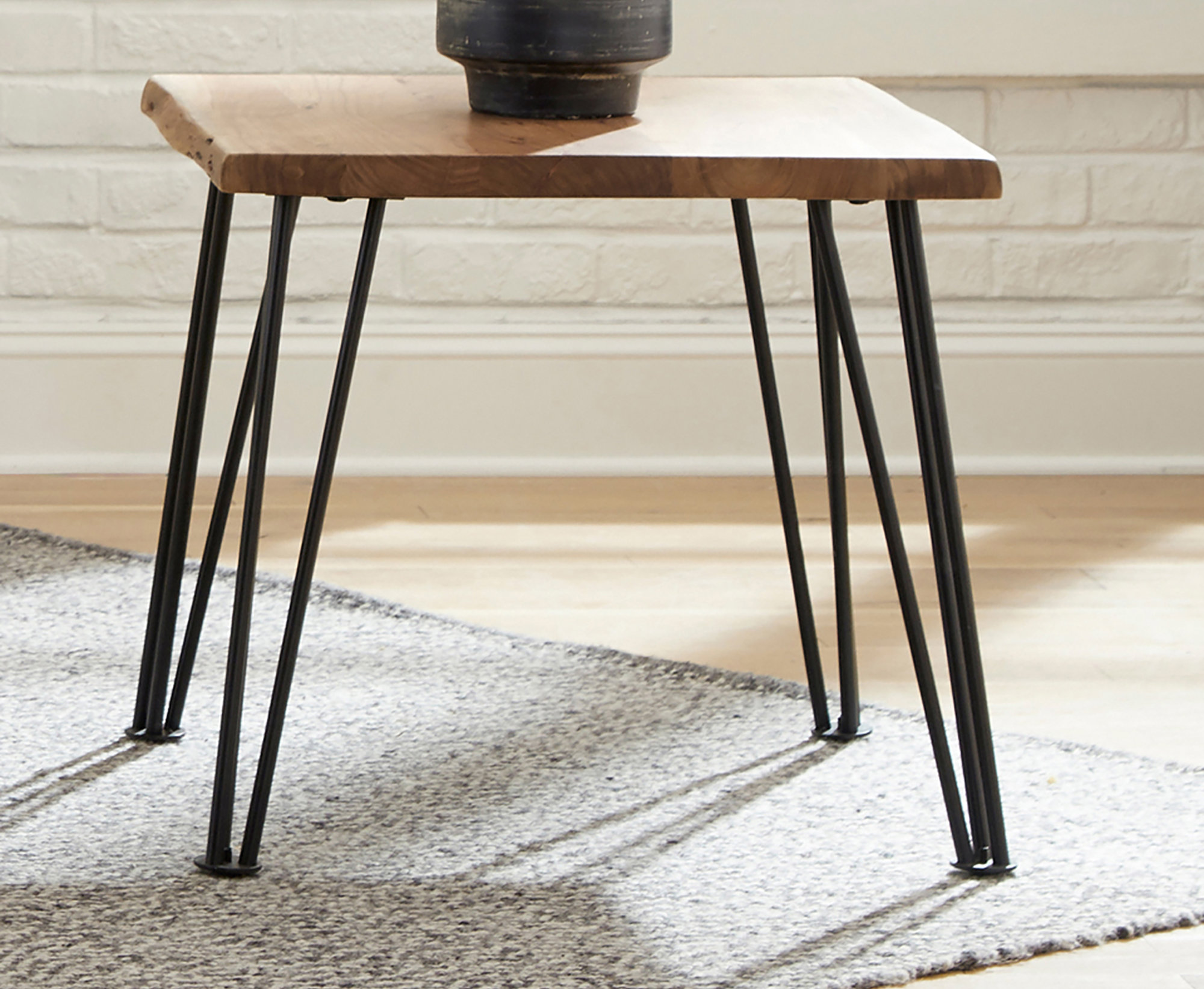 17 Stories Solana Oval Coffee Table Walnut - Wayfair Canada