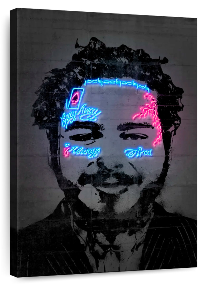 Winston Porter Glowing Post Malone - Wayfair Canada