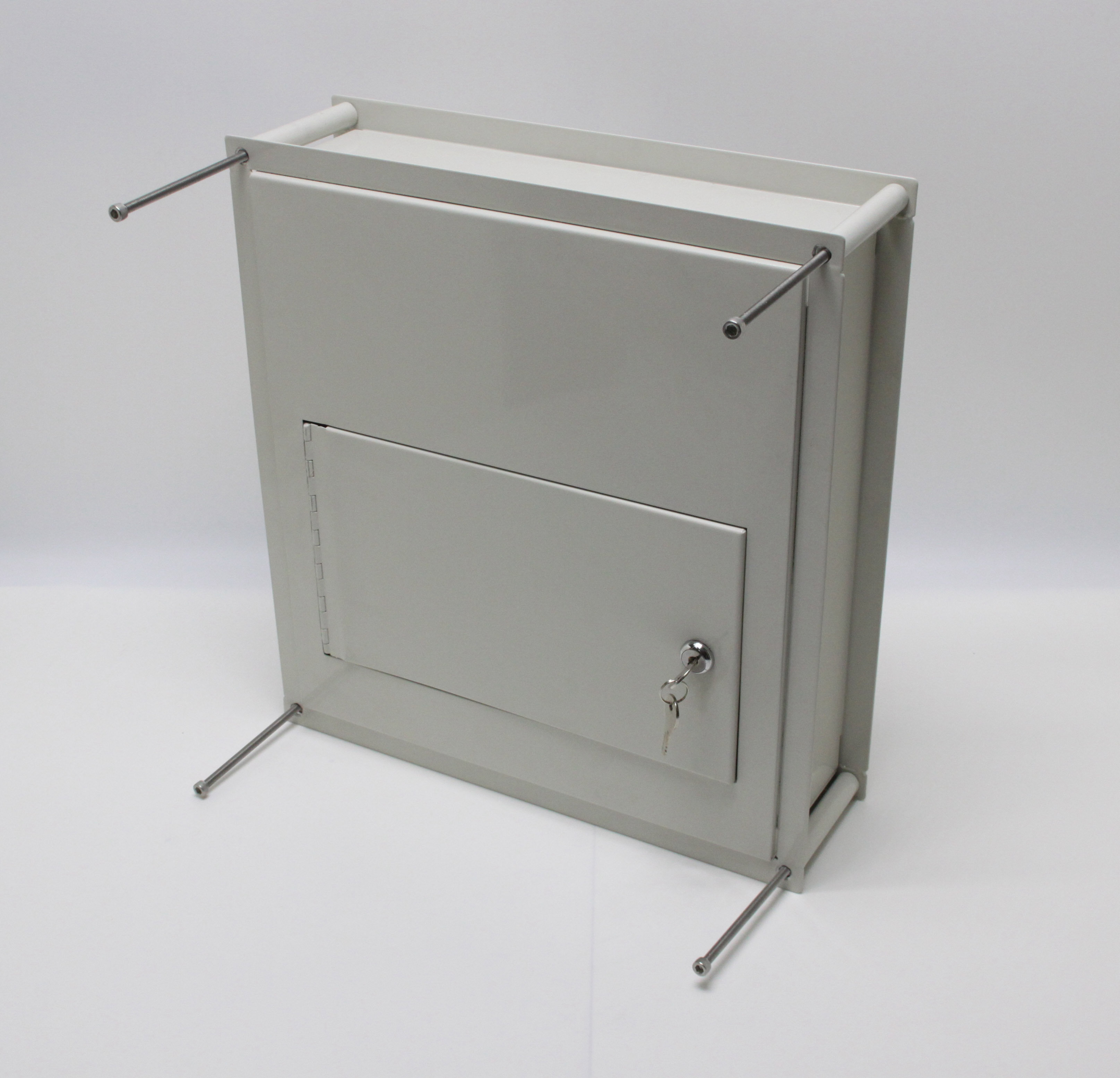 FixtureDisplays Adjustable Thickness Through-The-Wall Letter/Payment ...