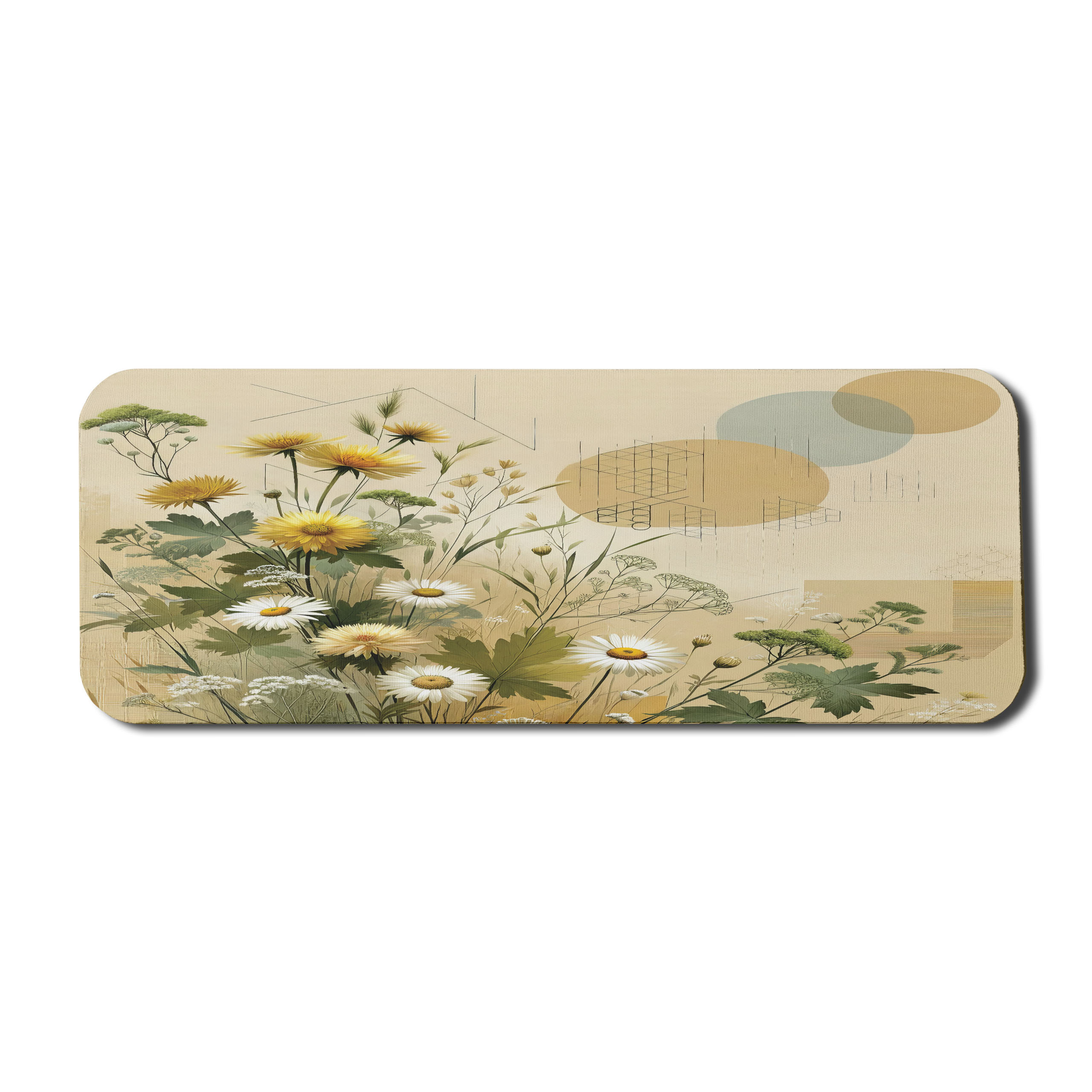 Charlton Home Derrak Rubber Desk Pad | Wayfair