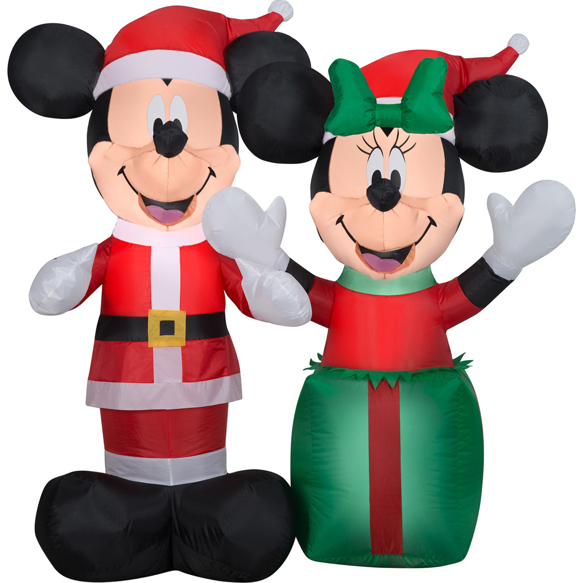 Gemmy Industries 2 Piece Mickey and Minie Mouse Inflatable Set ...