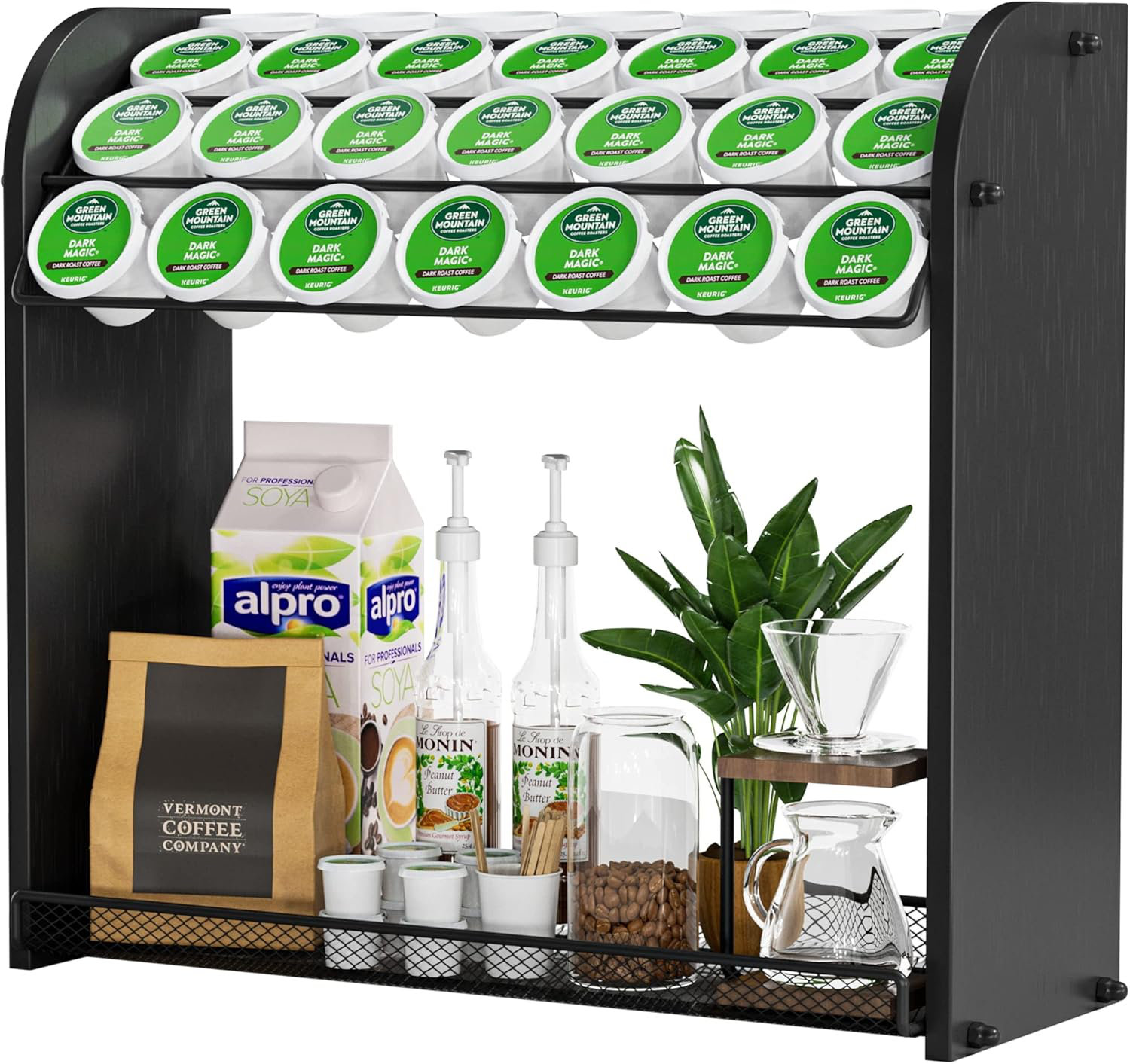 Anadea K Cup Coffee Pod Holder - K Cup Holders for Counter, K Cup ...