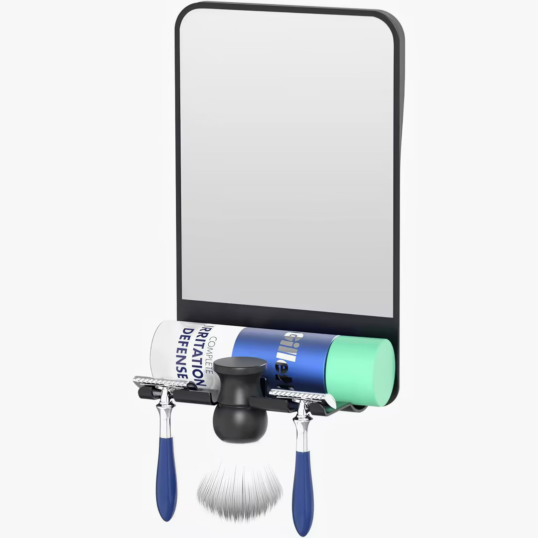 FASCINATE Rectangle Shower Shaving Wall Mounted Bathroom Mirror ...