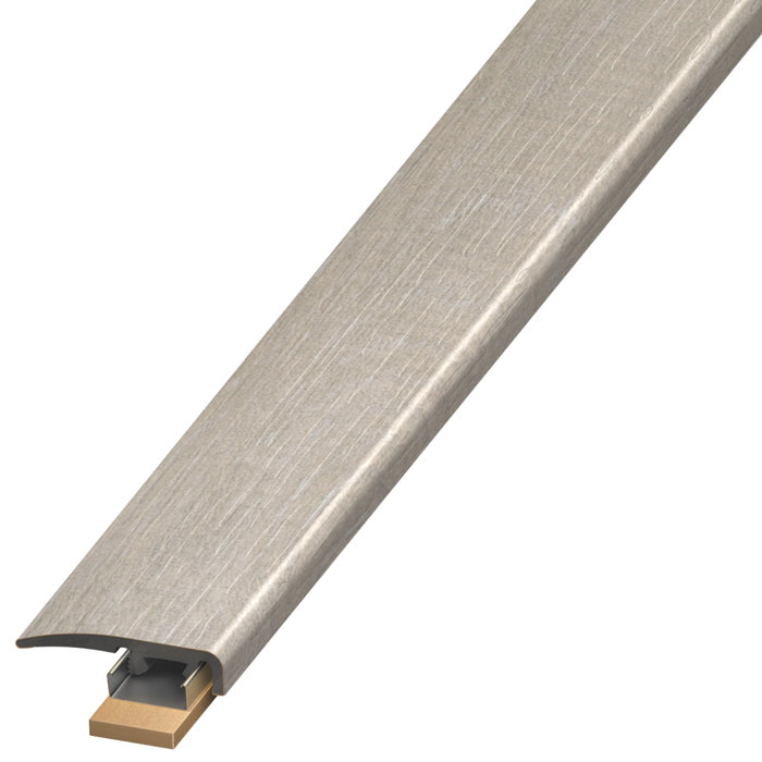 Versatrim Plastic 1.38'' W x 94'' L Threshold / End Cap | Wayfair