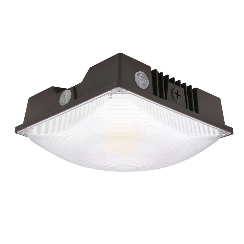 ETi Solid State Lighting 200-Watt Equivalent Integrated LED Canopy Light 3100-8700 Lumens 120 ...