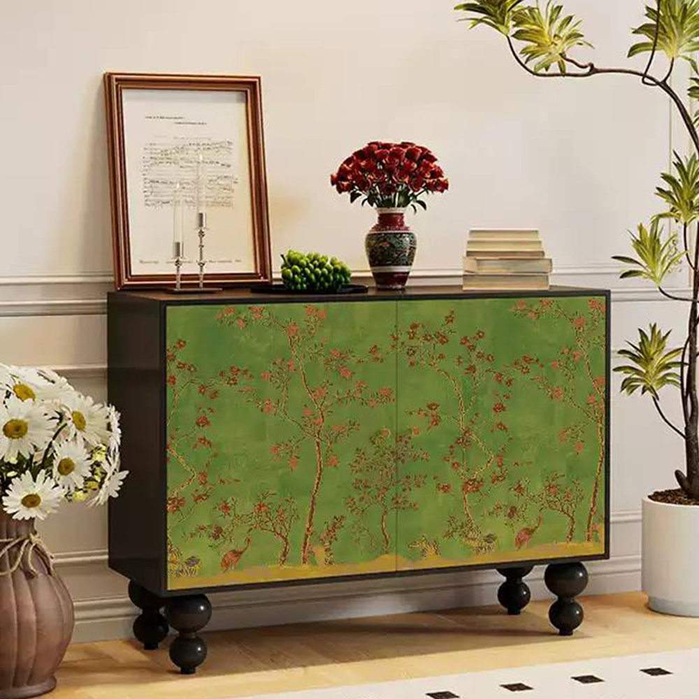 Dream cabinet Simple hand-painted solid wood locker | Wayfair