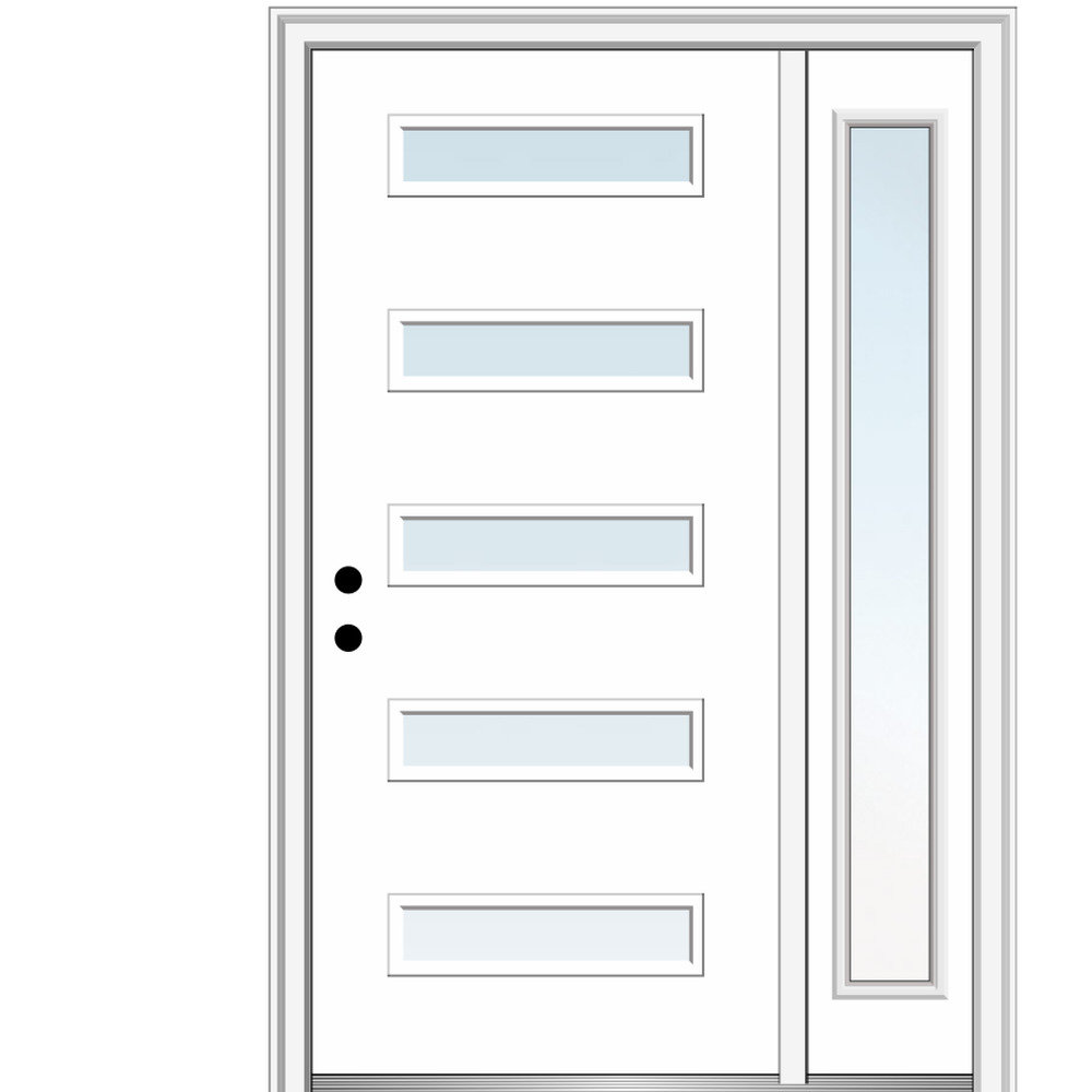 MMI DOOR Spotlight Primed Prehung Front Entry Doors | Wayfair