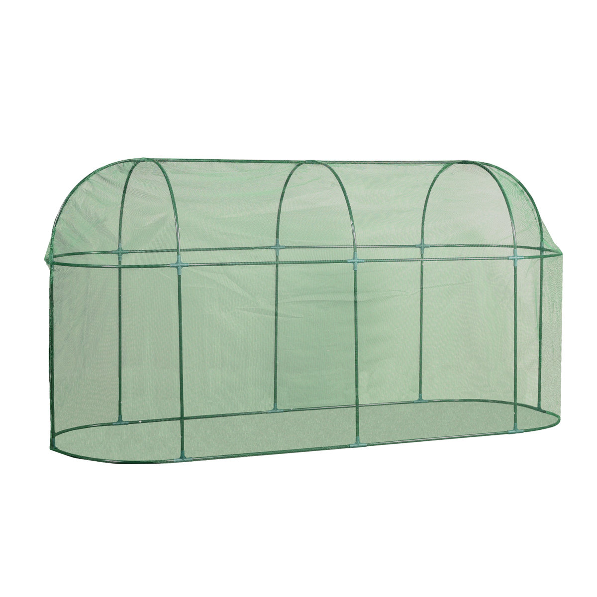 Aoodor Crop Cage 10' x 3.3' x 5' Plant Protection Tent, Fruit Cage ...