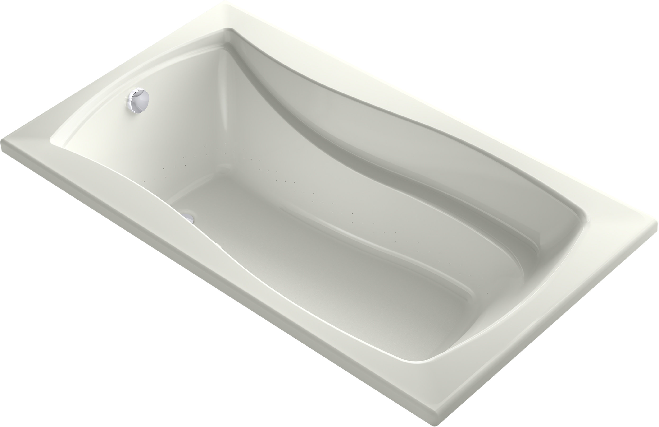 Kohler Mariposa® Heated Bubblemassage 66" x 36"Alcove Air Bathtub ...