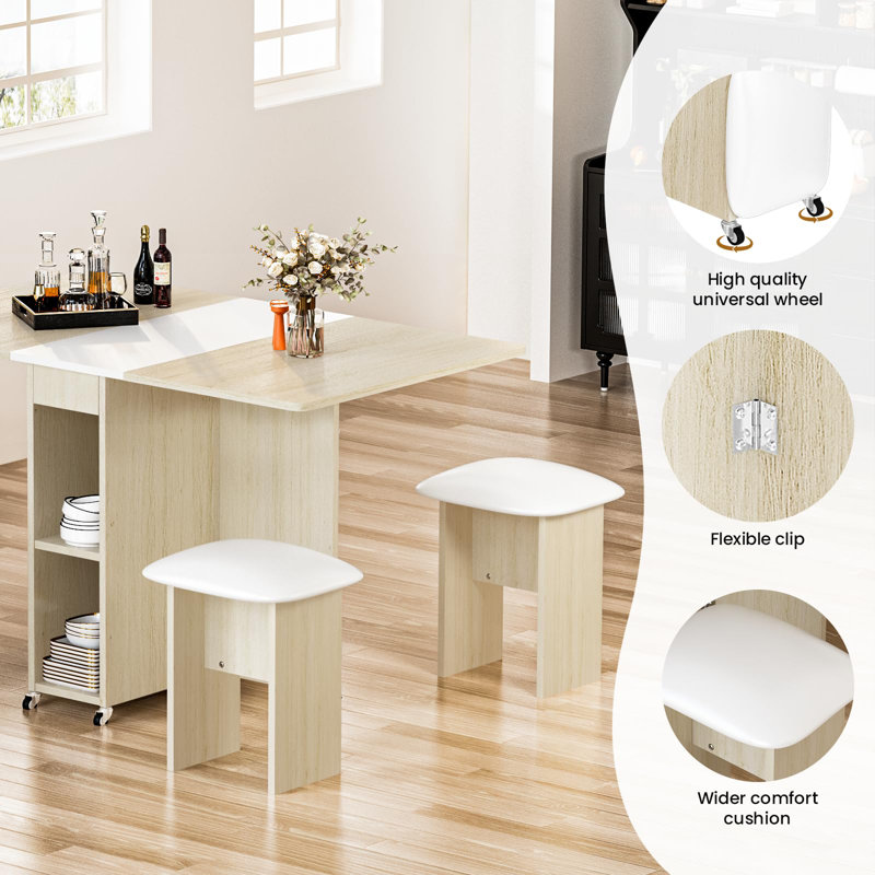 folding dining set for 4