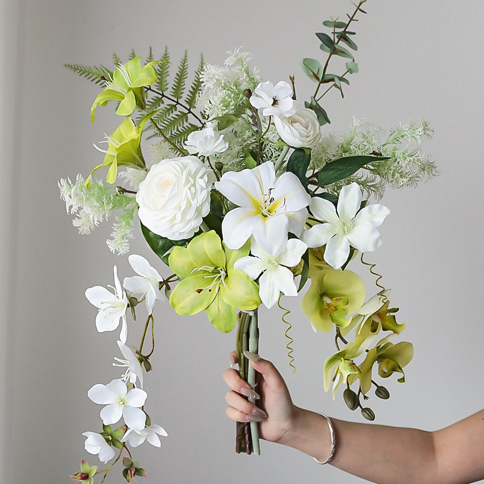 Latitude Run® Simulated Flowers, Fake Flower Decorations, High-End ...