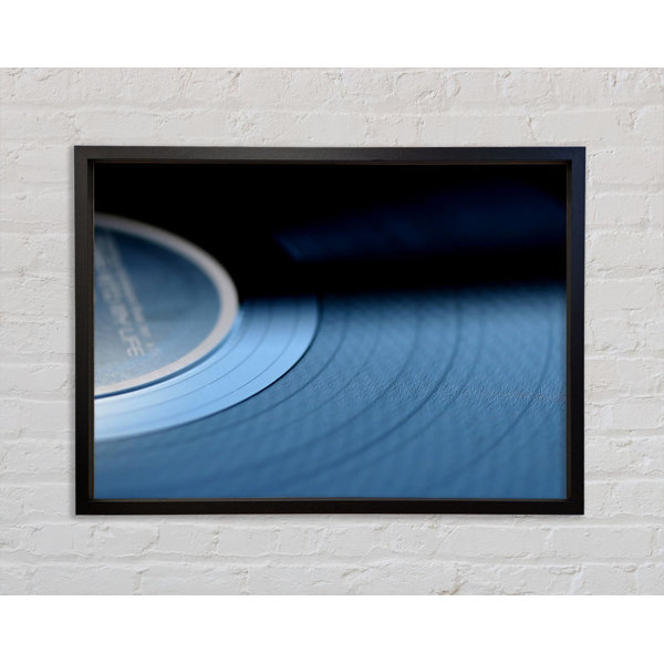 Bright Star Vinyl Record - Single Picture Frame Art Prints on Canvas ...