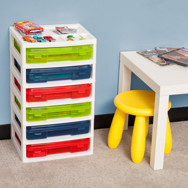 IRIS 6 Drawer Storage Drawer & Reviews | Wayfair