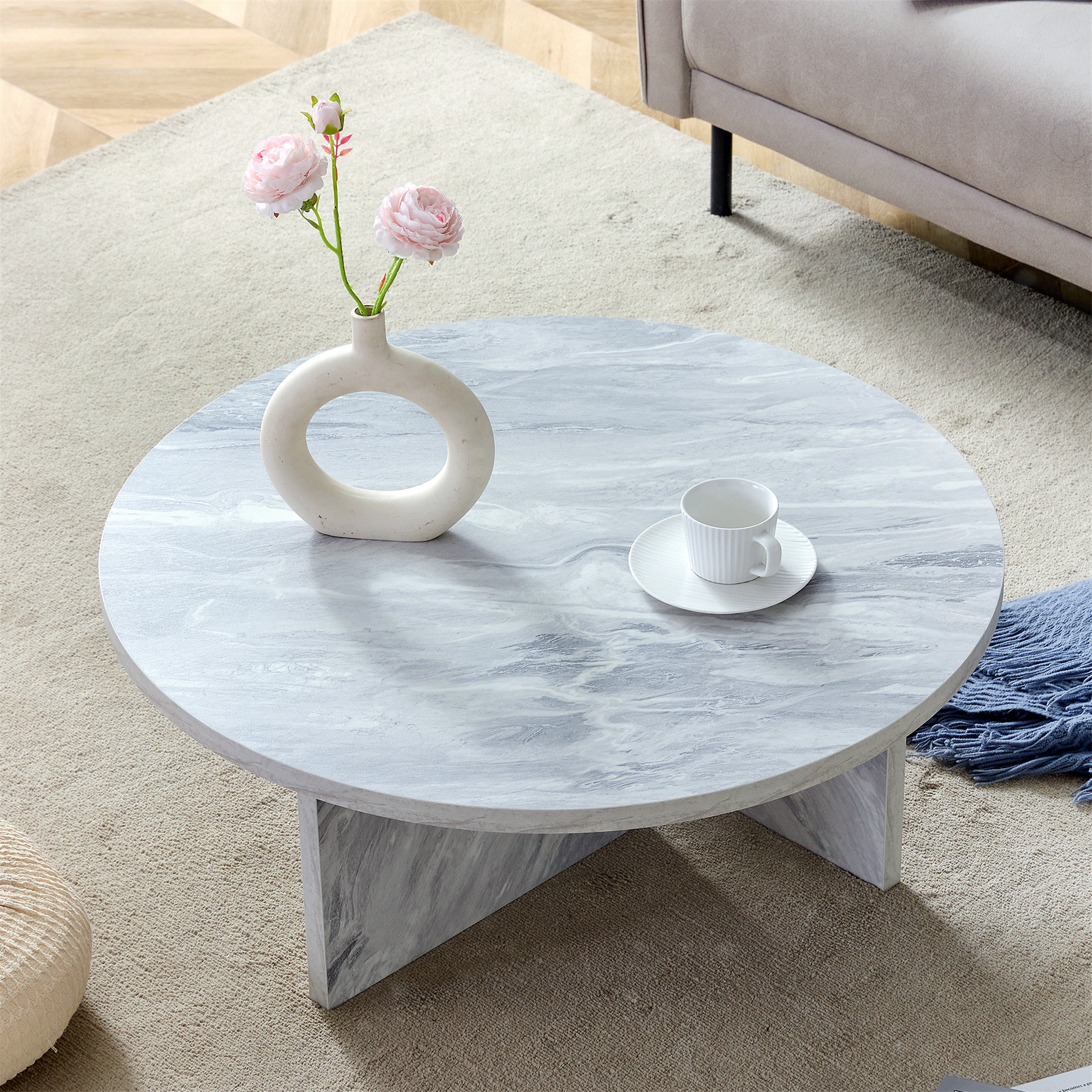 Wrought Studio™ Versatile Modern Minimalist Coffee Table with Nordic ...