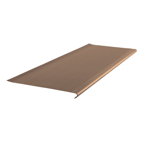 ROPPE 72" Vinyl Rib Round Nose Stair Tread | Wayfair