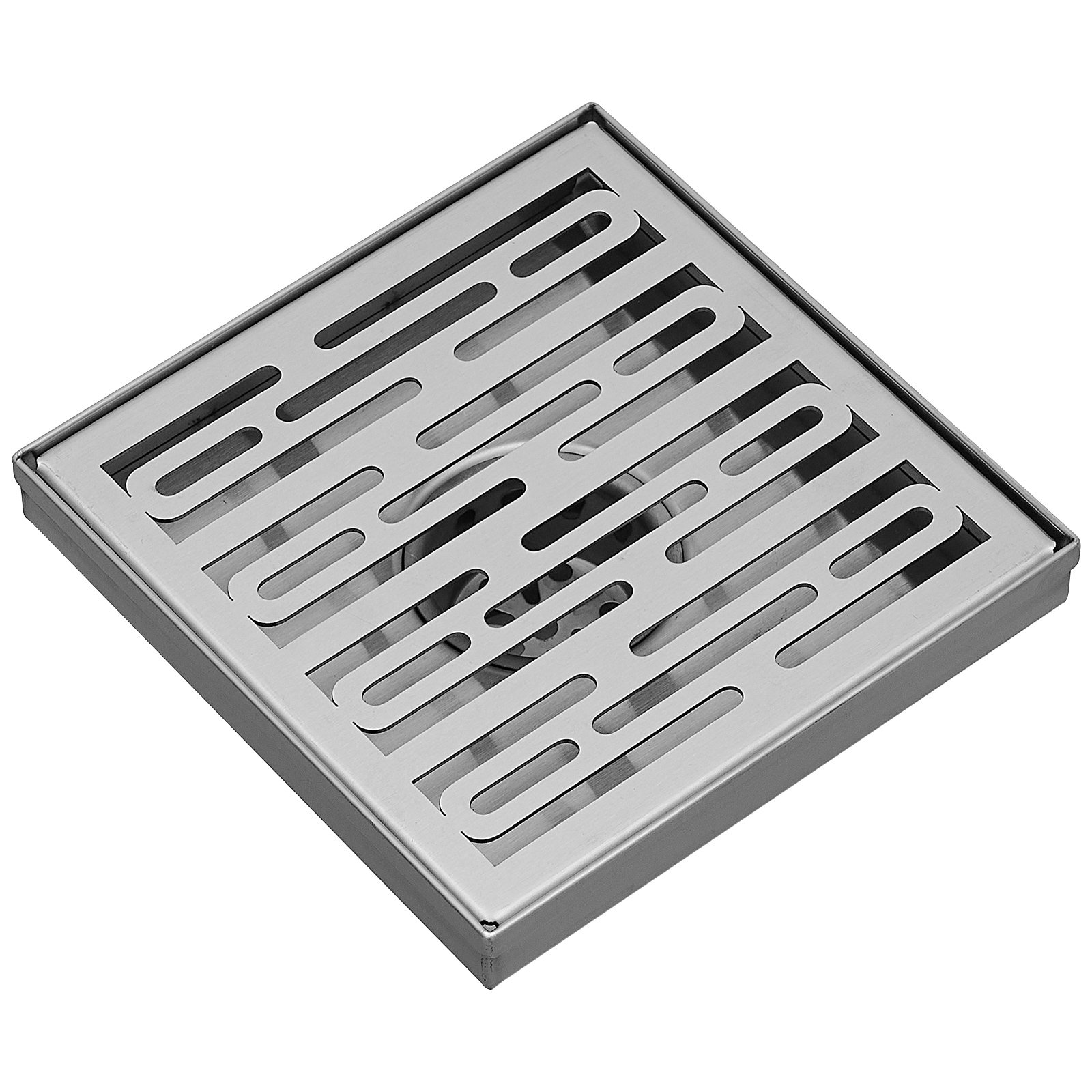 VIBRANTBATH Stainless Steel Grid Shower Drain & Reviews | Wayfair