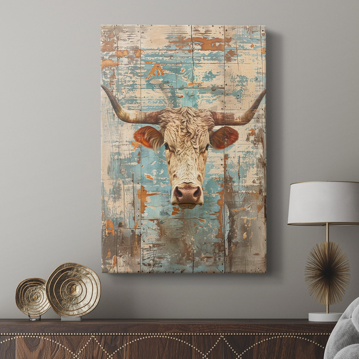 August Grove ANIMALS Series D -Custom Wrapped Gallery Cavas - Wayfair ...