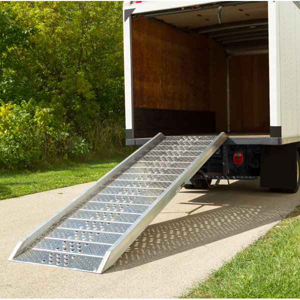 HD Ramps Box Truck Loading Walk Ramp Plate-End Aluminum 2000 lb ...