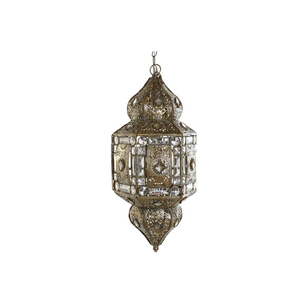 Bay Isle Home Akhtari 1 - Light Gold Schoolhouse Pendant | Wayfair.co.uk