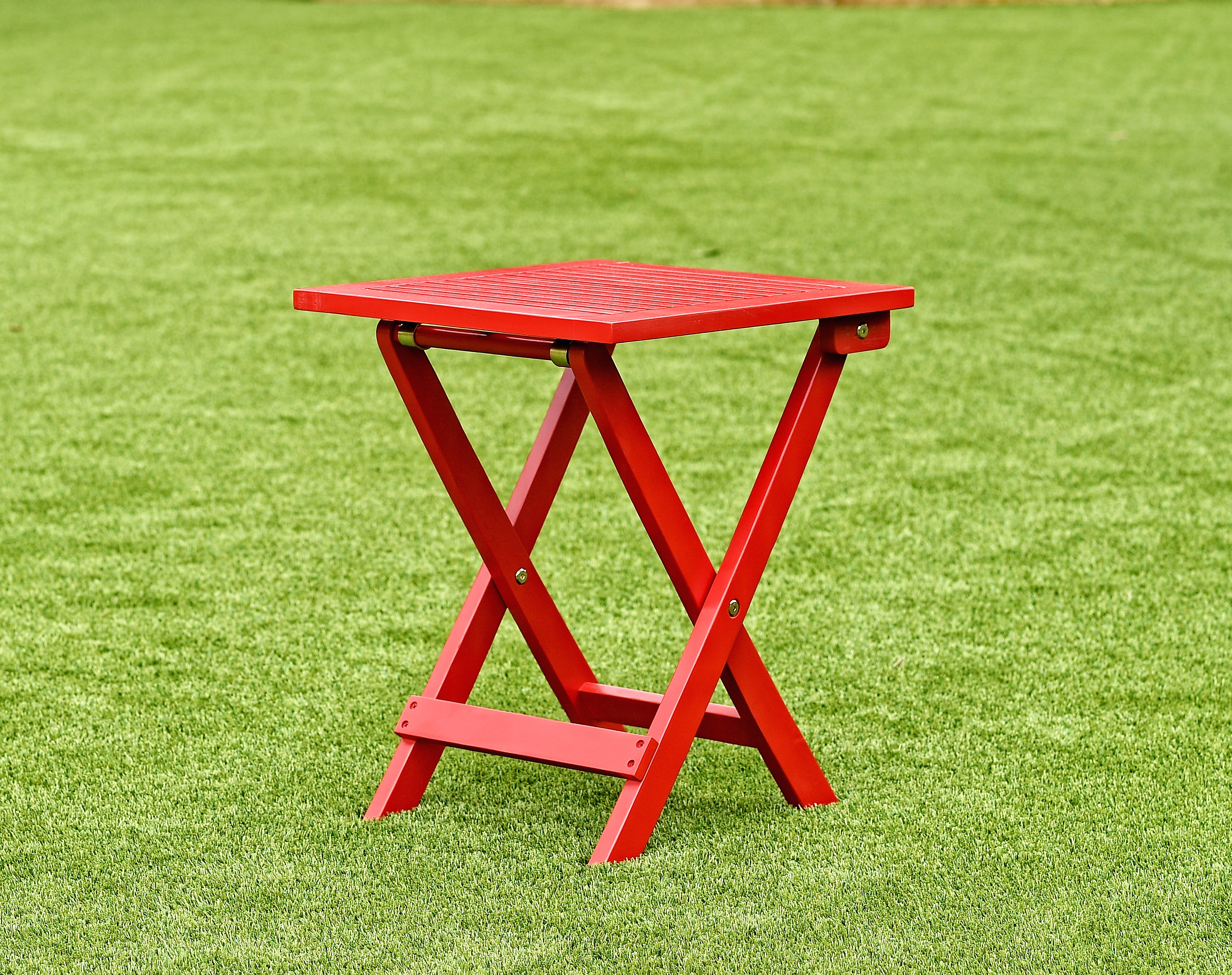 August Grove® Alilyana Folding Solid Wood Side Table & Reviews | Wayfair