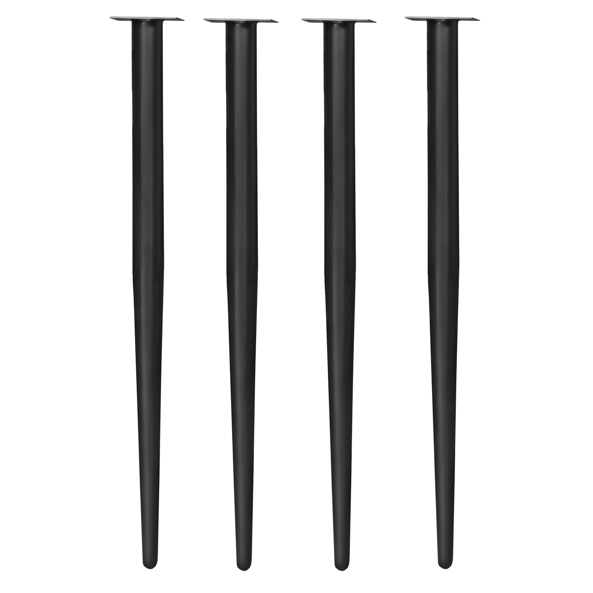 Inbox Zero Nicklow Kahlo Tapered Post Legs | Wayfair