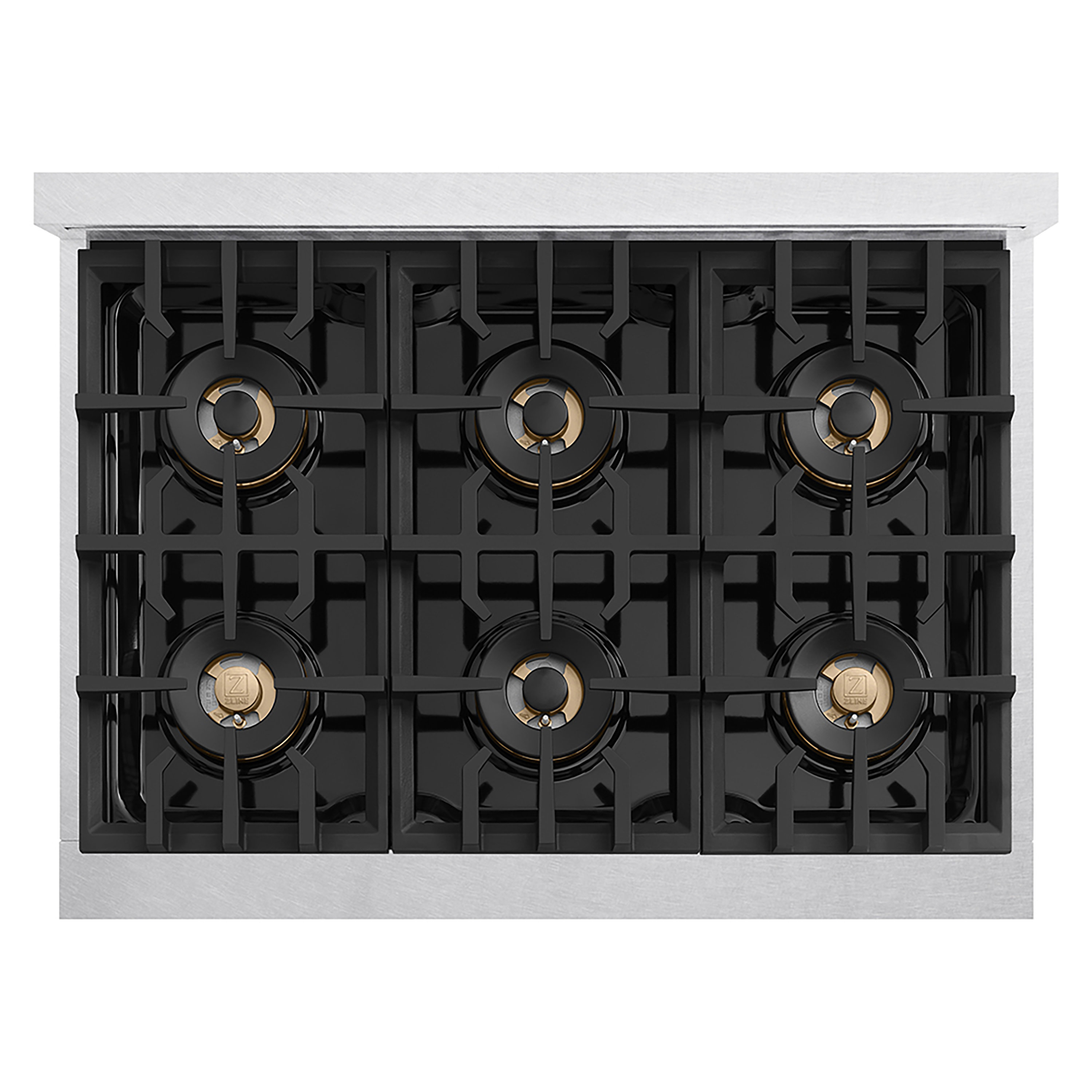 ZLINE Autograph 36 in. Classic Gas Rangetop with 6 Burner DuoPro ...