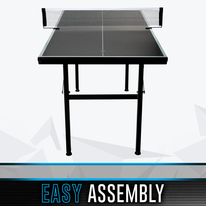 Franklin Sports Mini Foldable Indoor Table Tennis Table (30mm Thick ...