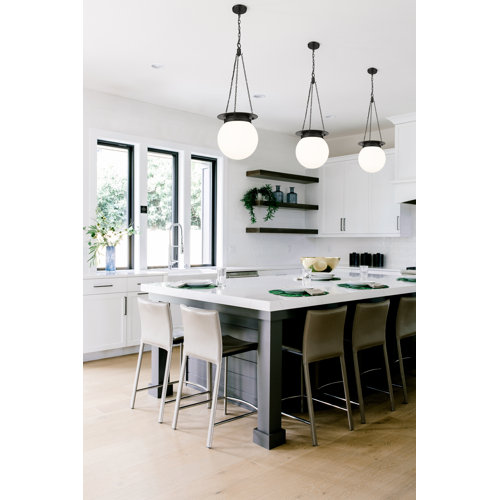 Matte Black Unique / Statement Pendant Lighting You'll Love | Wayfair