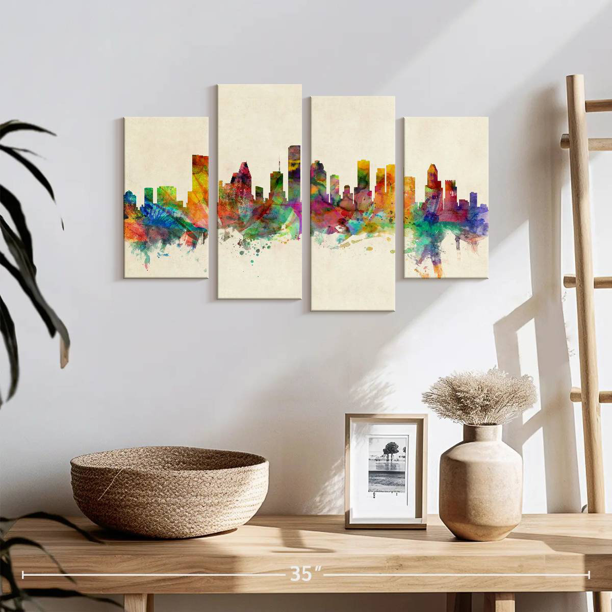 Elephant Stock Houston Texas Skyline III | Wayfair