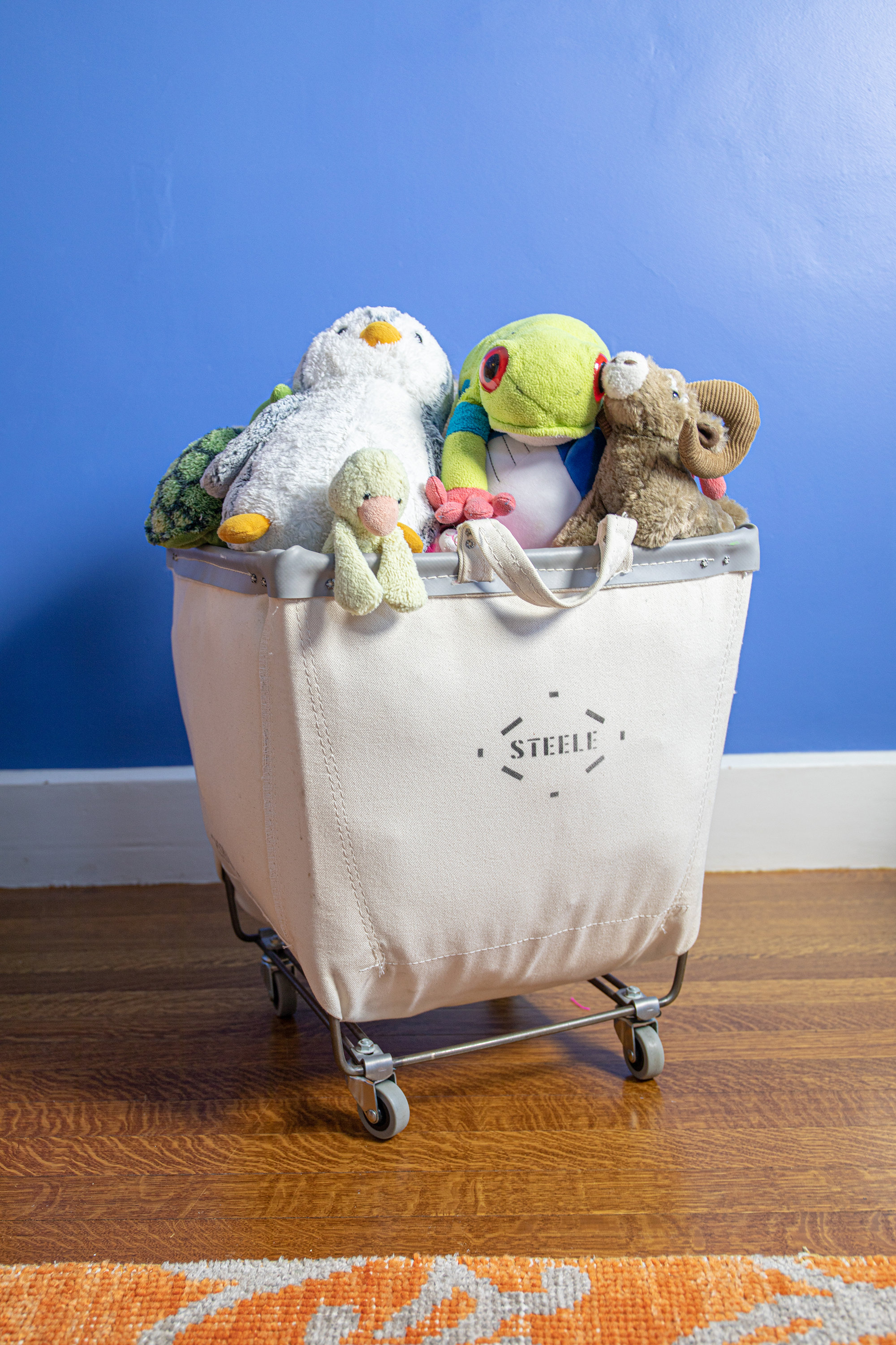 Steele Canvas Basket Canvas Square Carry Truck - 2 Bu & Reviews ...