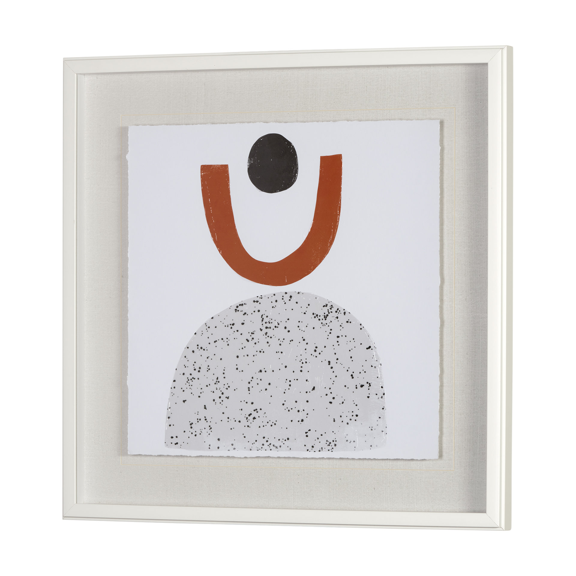 Orren Ellis Tota I by Victoria Borges a Hand Embelished Textured Framed ...