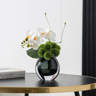 Ivy Bronx White Artificial Flower Arrangement in Vase Dining Table ...
